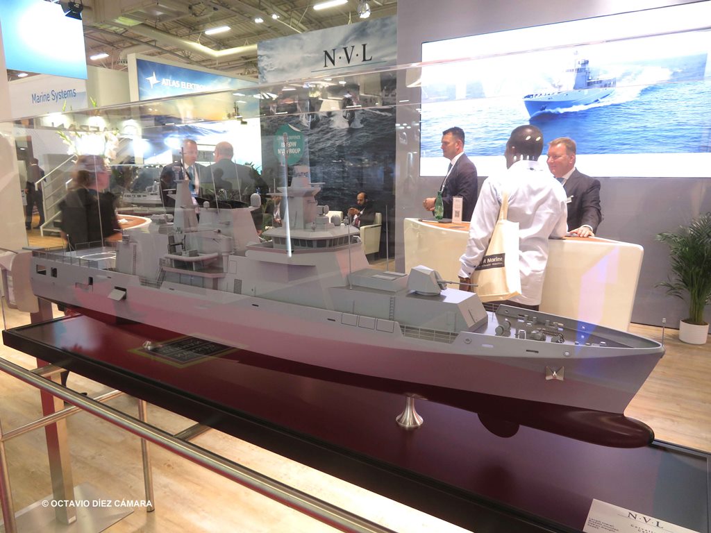 La corbeta C90, buque estrella de NVL Group - Noticias Defensa Defensa ...