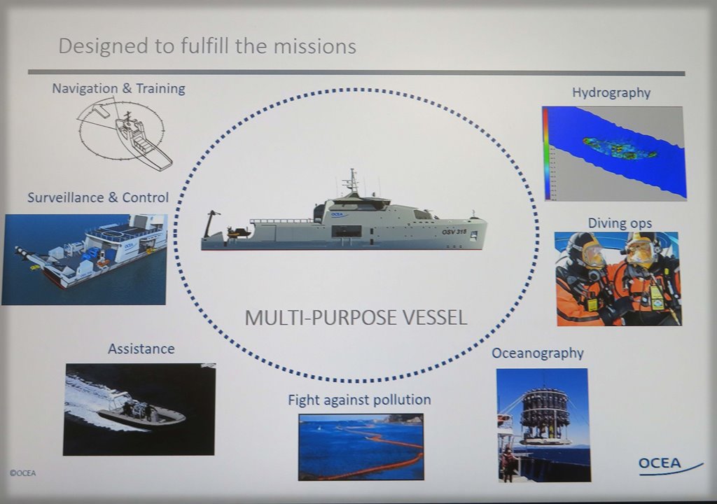 Buque multipropósito OSV 315 de OCEA - Noticias Defensa Defensa Naval