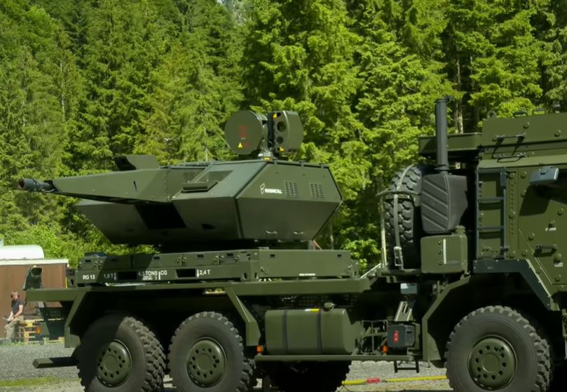 Sistema de Defensa Aérea Skynex de Rheinmetall - Noticias Defensa Vídeos