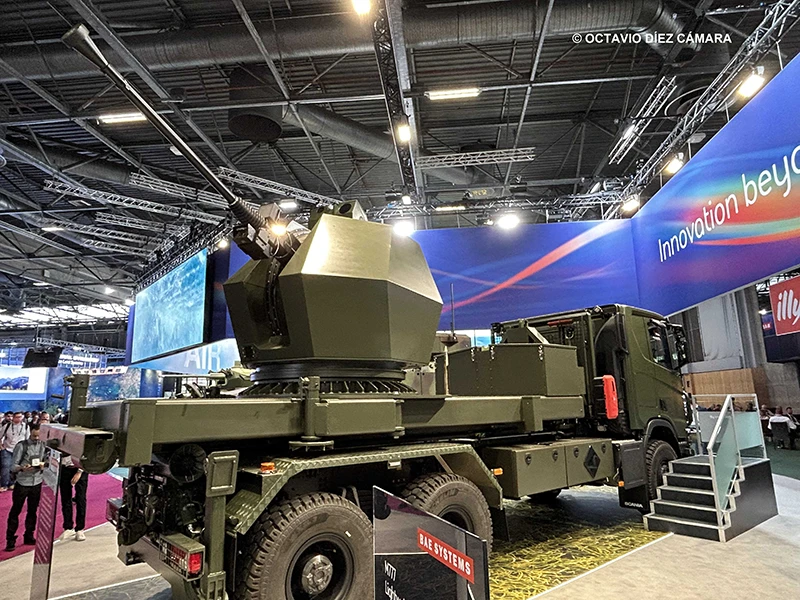 Tridon Mk2, Artillería Antiaérea con cañón 40mm sobre camión - Noticias ...