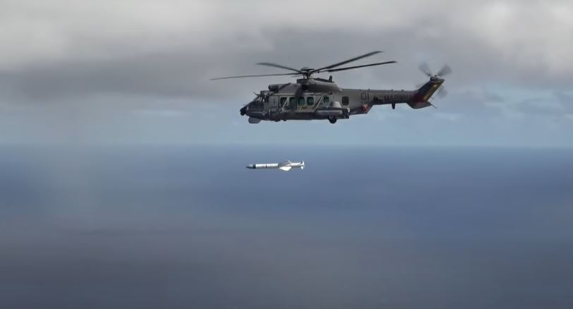 Misil Exocet certificado para el H225M - Noticias Defensa Vídeos