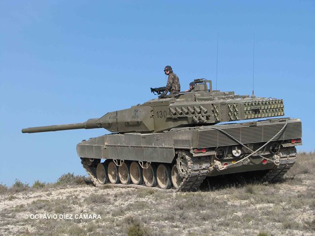 Necesidad urgente de nuevas municiones para los carros de combate Leopard del Ejército de Tierra ...