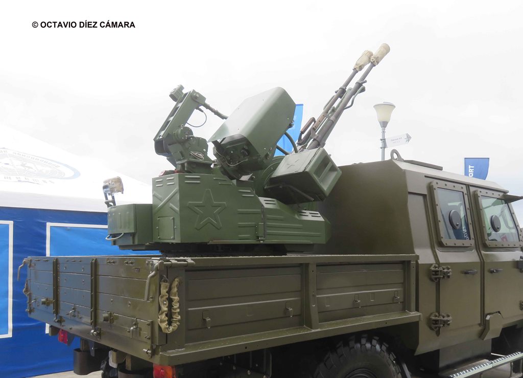 El montaje antiaéreo doble ruso de 23mm sobre camión ligero - Noticias Defensa Rusia
