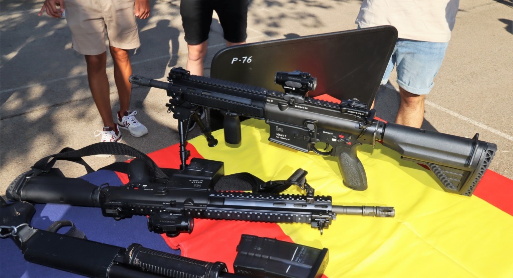 Fusiles de asalto HK417 para la Unidad de Intervención Policial ...