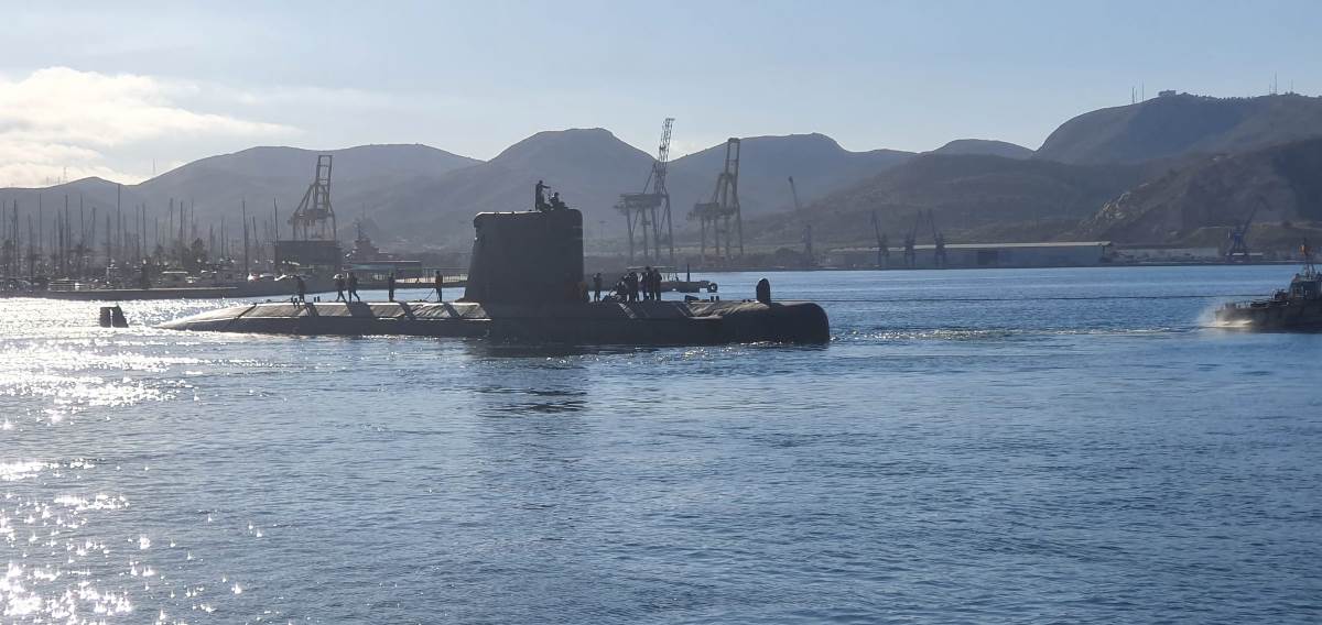 El submarino S-71 Galerna de la Armada española vuelve al mar ...