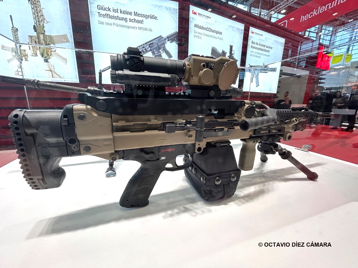 Ametralladora ligera HK421 ahora más compacta - Noticias Defensa defensa.com noticias industria ...