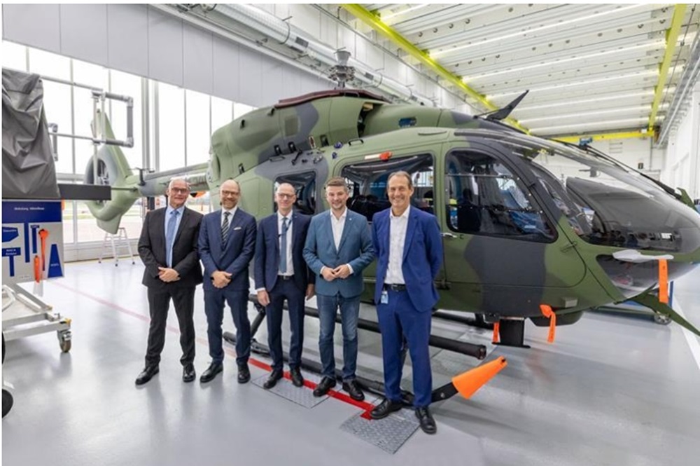 El primer H145M LKH para Alemania, helicóptero en el que estaría interesado España - Noticias ...