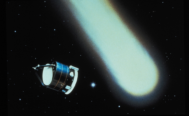 Recordando el histórico encuentro de Giotto con el cometa Halley ...