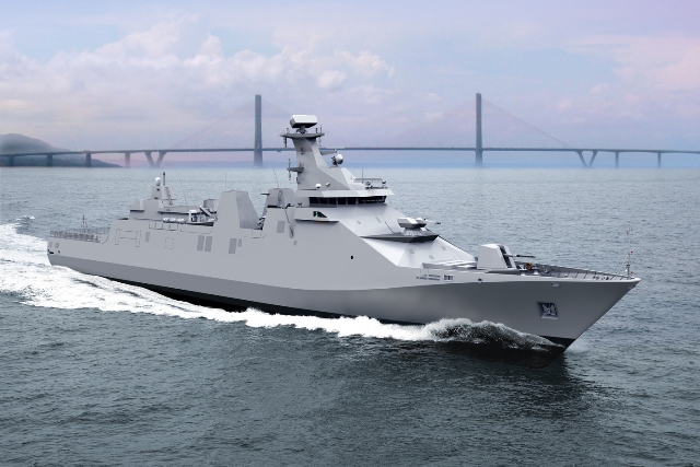 Botada la primera fragata lanzamisiles SIGMA, construida modularmente ...