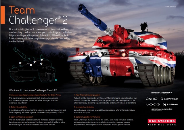 Black Knight, la propuesta de BAE Systems para el carro Challenger 2 ...