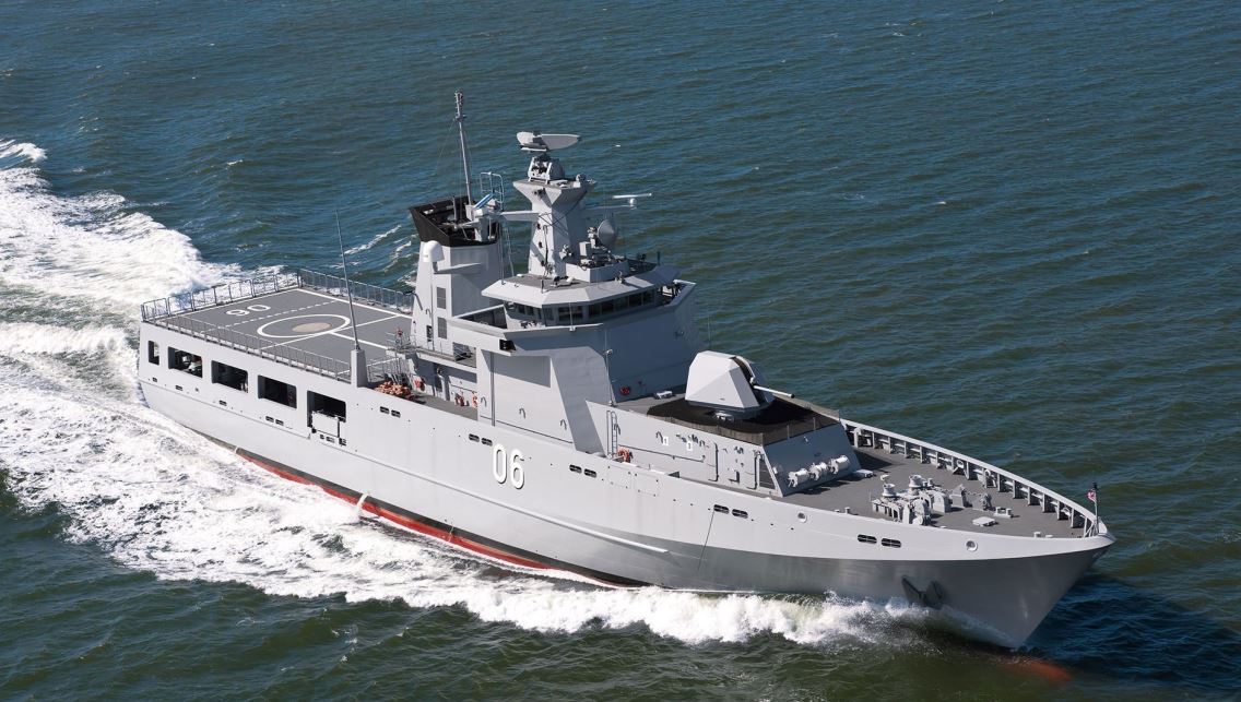 Lürssen dotará a las OPV 80 australianas del mismo radar Terma 6002 ...