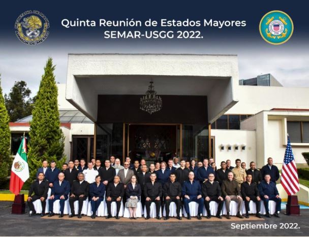 Colaboración entre Armada México y Guardacostas Estados Unidos ...