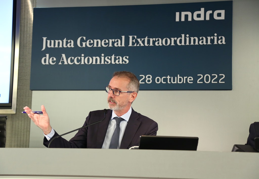 Indra registra un beneficio neto de 116 millones de euros y 2.694 millones de ingresos hasta ...