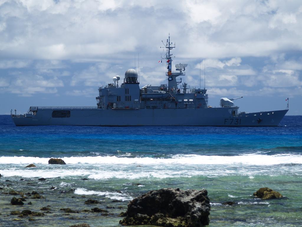 La fragata Prairial de la Marina Nacional francesa en ExpoNaval 2022 ...