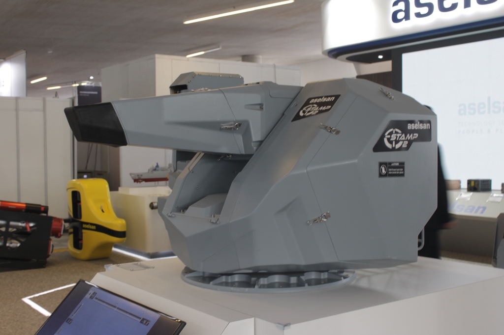 Las torres de armamento STAMP-2 de Aselsan en Exponaval - Noticias ...