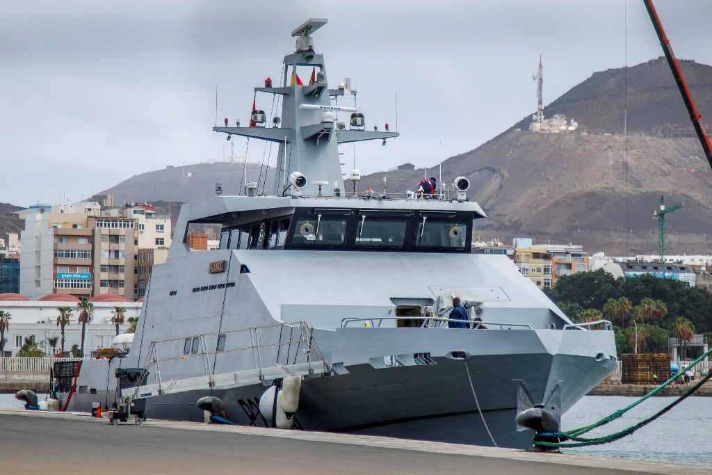 OPV-45 de Israel Shipyards camino de entrega a Marina Militar Costa de ...