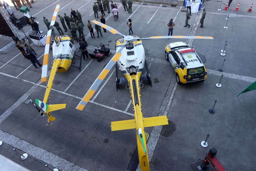 Paraná primer estado Brasil con helicópteros policiales con sistema visión nocturna - Noticias ...