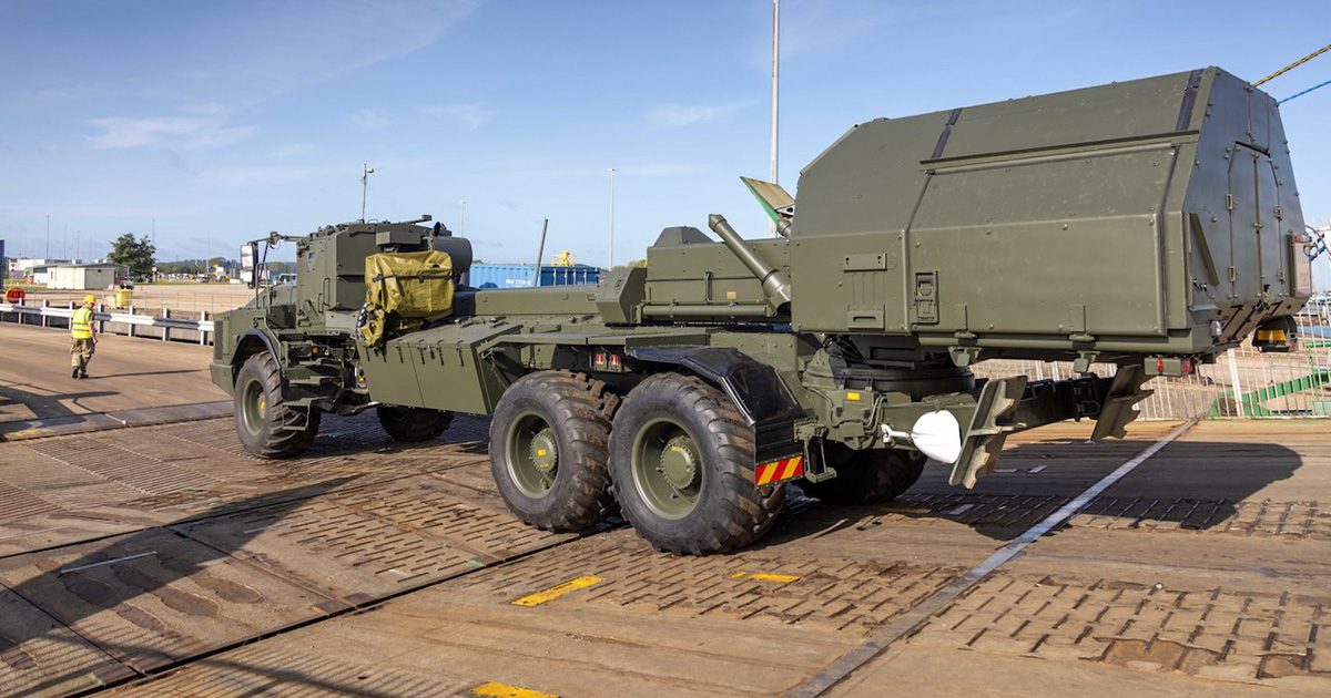 Ejército británico recibe su primer obús autopropulsado 155 mm Archer ...
