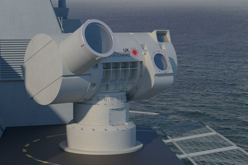 Láser DragonFire en los buques de la Royal Navy británica - Noticias ...