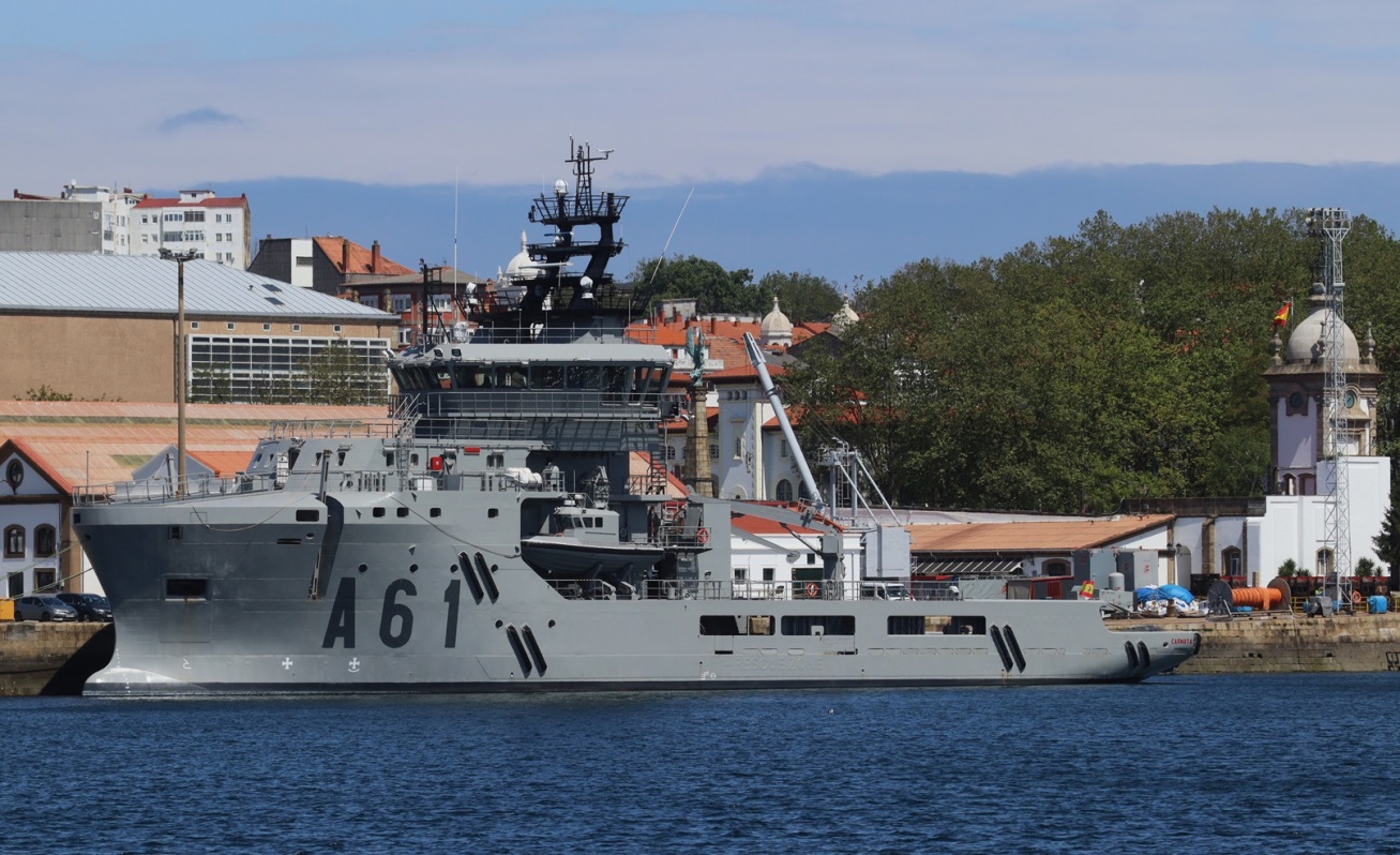 El buque de la Armada española Carnota en detalle - Noticias Defensa ...