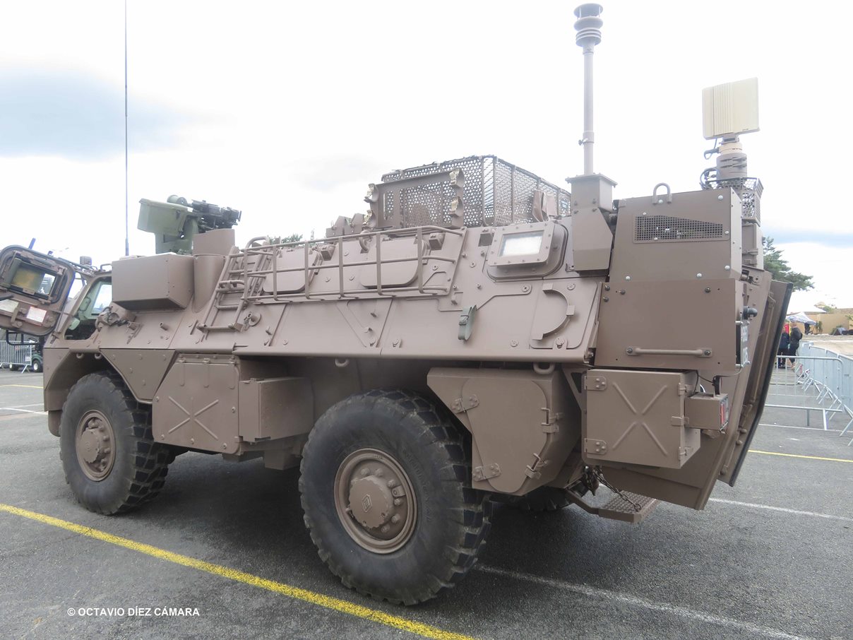 VAB ARLAD, el antidrón de l’Armée de Terre sobre blindado 4x4 ...