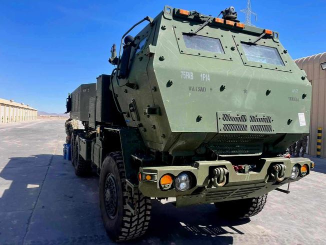 Lanzacohetes M-146 HIMARS Ejército de Estados Unidos en Chile ...