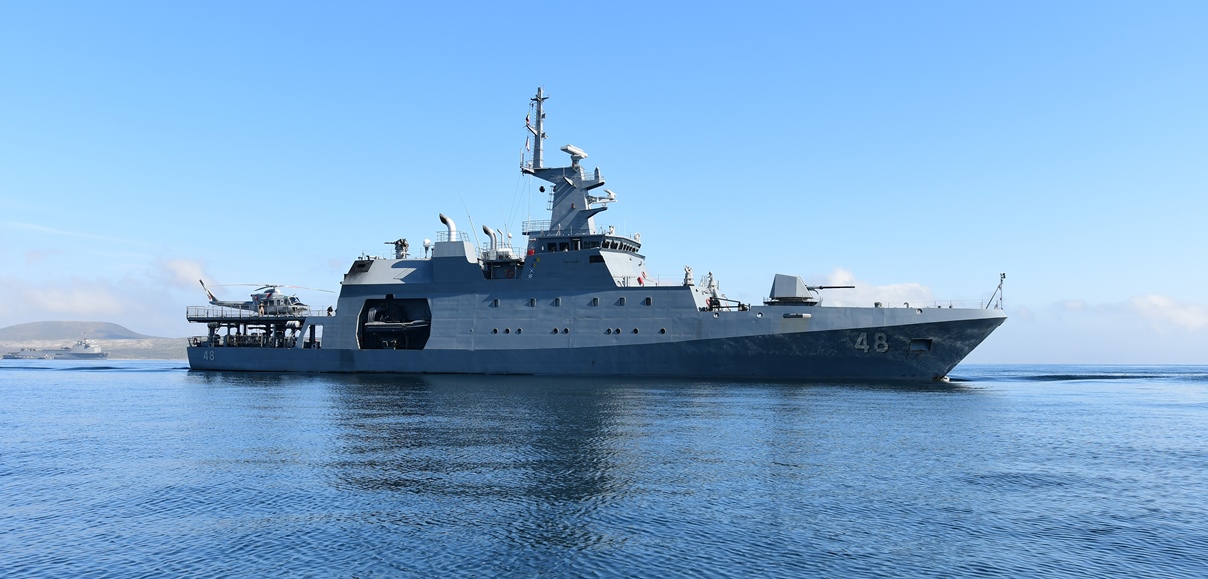 ARC Victoria Armada de Colombia: mejor unidad superficie en UNITAS 2024 ...