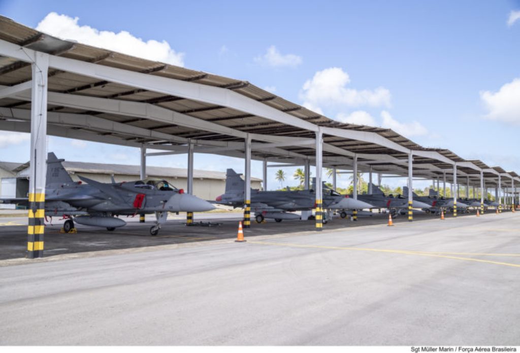F-39E Gripen de la Fuerza Aérea de Brasil debuta en CRUZEX 2024 ...