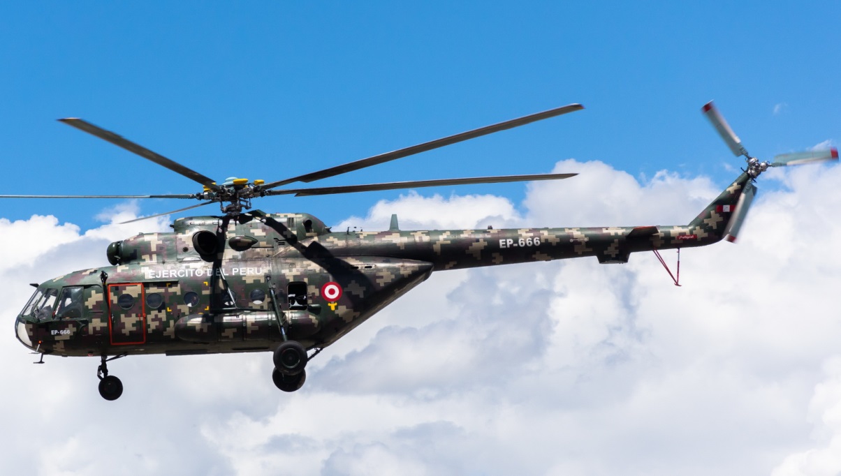 Actualización de otros tres helicópteros rusos del Ejercito del Perú ...