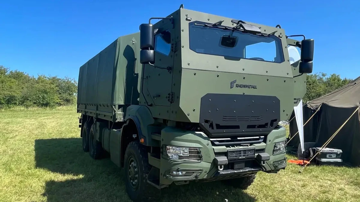 Rheinmetall presenta su camión logístico protegido TGS-Mil Protected - Noticias Defensa defensa ...