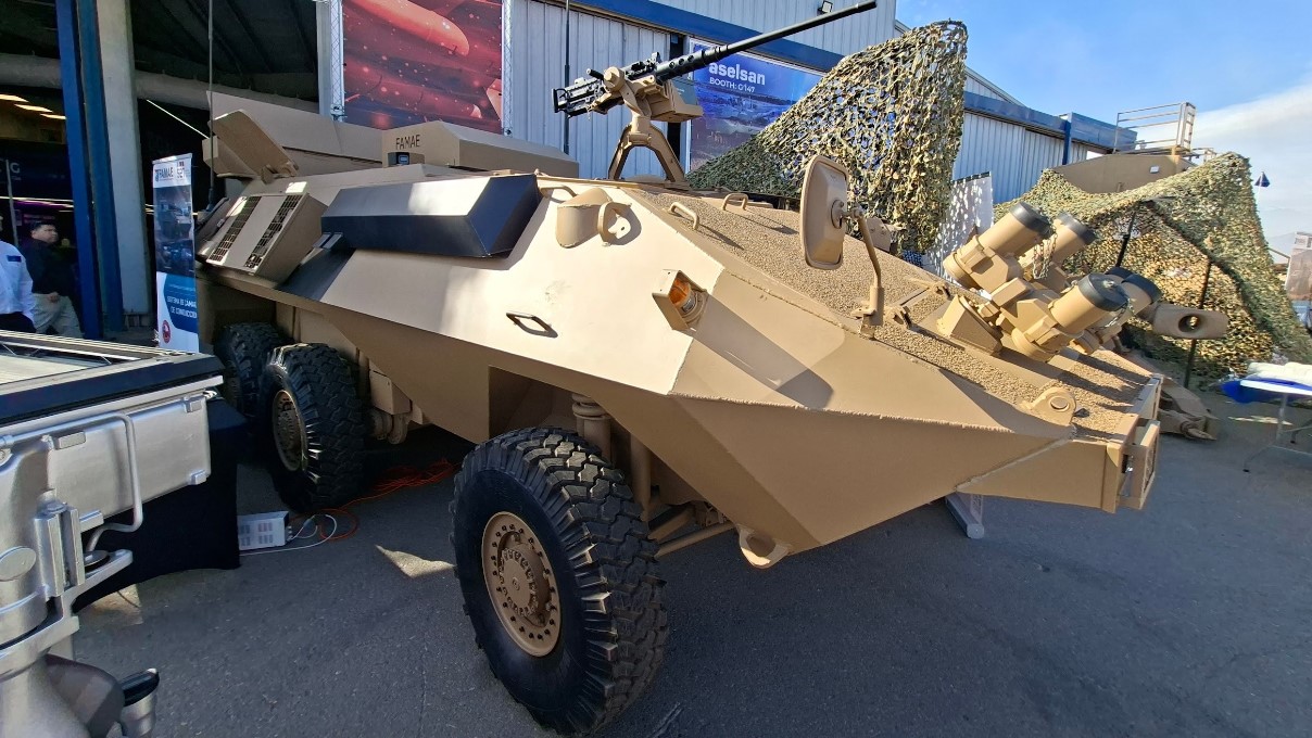 FAMAE presenta el Mowag modernizado en FIDAE 2026 - Noticias Defensa ...