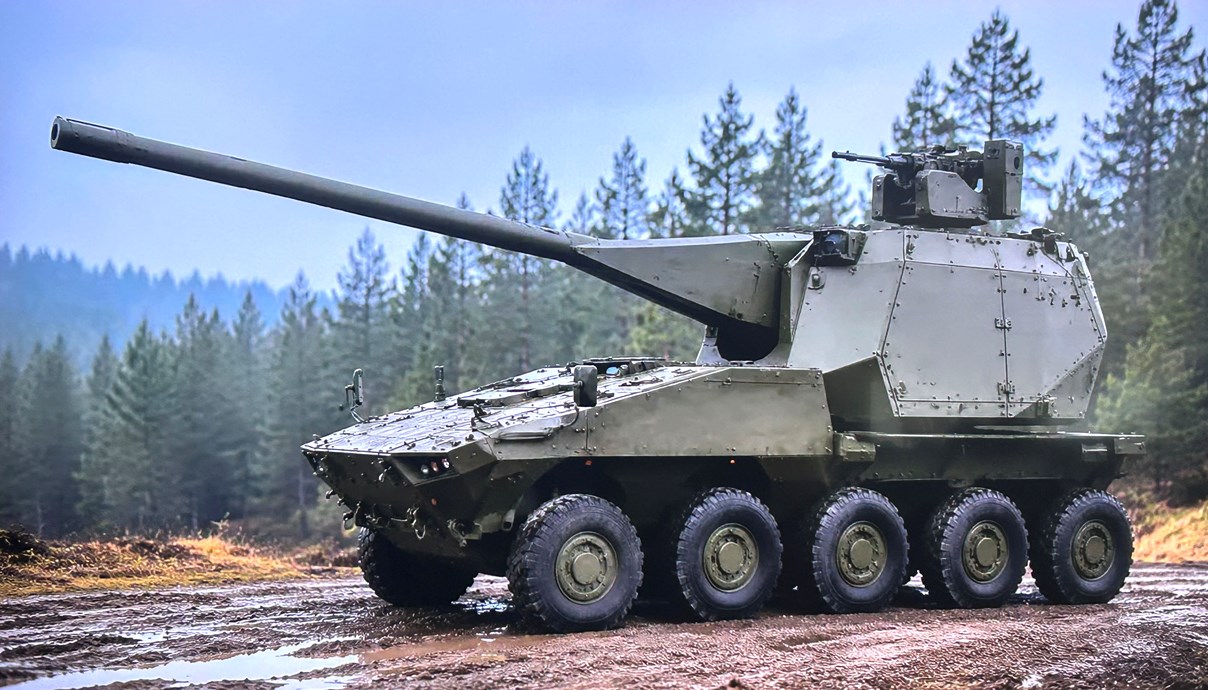 El potente obús italiano VBM 155 presentado en Eurosatory 2026 ...