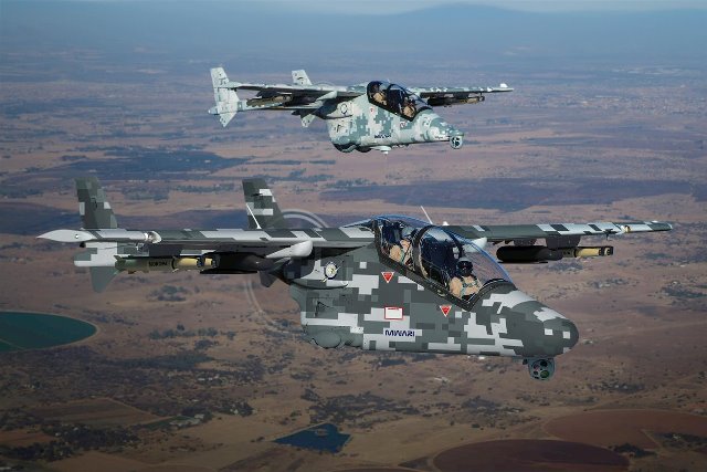 El original avión de ataque/ISR Mwari-noticia defensa.com - Noticias ...