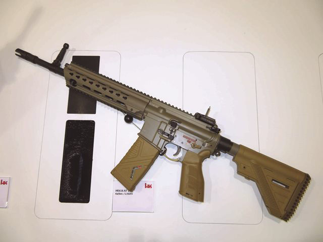 Fusiles HK416A7 para los comandos de operaciones especiales del ...