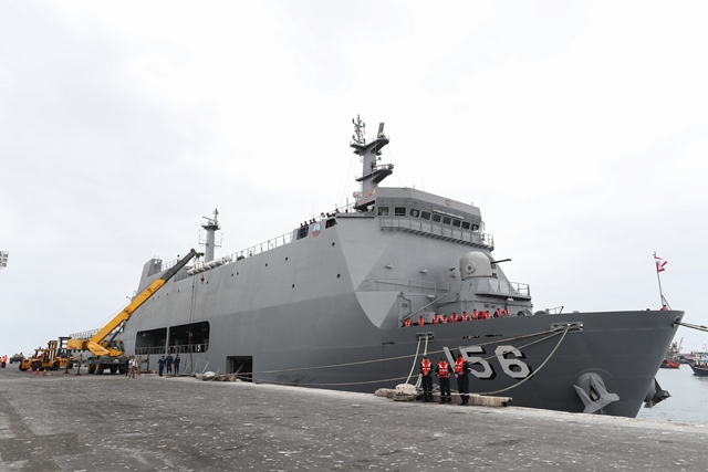 Primer despliegue operacional del BAP Pisco de la Marina de Guerra del ...