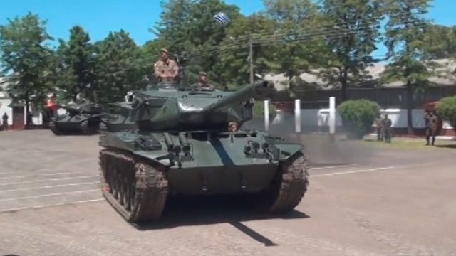 De los 25 blindados M-41 cedidos por Brasil a Uruguay, 15 serán ...