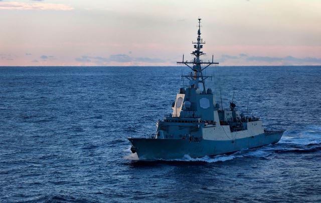 La fragata “Méndez Núñez” regresa a Ferrol tras finalizar su ...