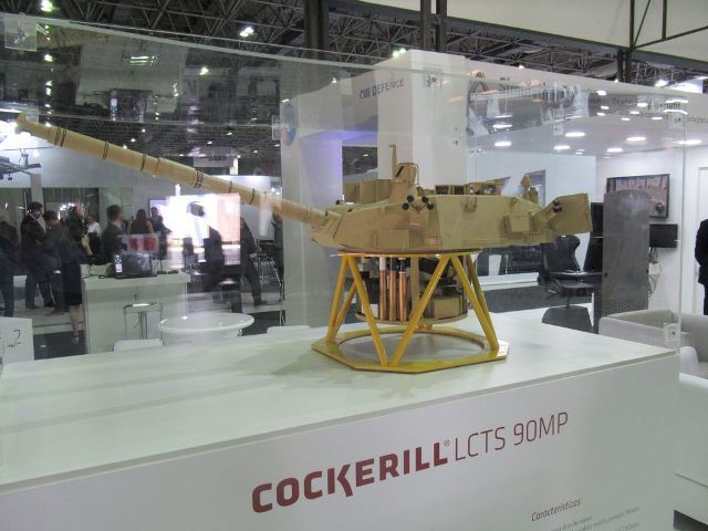 CMI Defence ofrece su torre Cockerill 90 LCTSMP para el Guaraní del ...