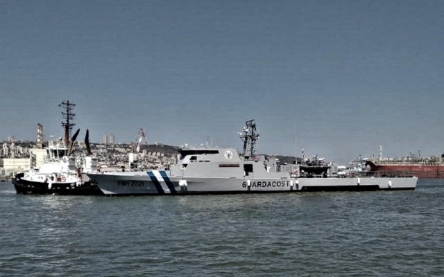 Pruebas de mar en Israel de la OPV 62M para la Fuerza Naval de Honduras ...