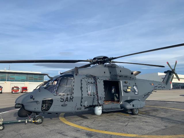 El primer NH90 del Ejército del Aire español listo para volar -noticia defensa.com - Noticias ...