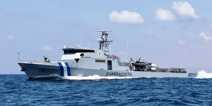 El primer OPV de Israel Shipyards para la Fuerza Naval de Honduras ...