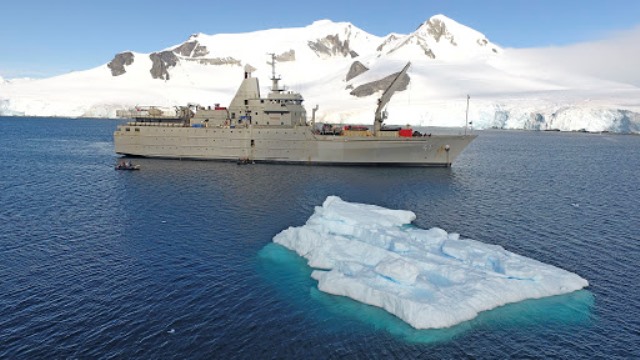 El AP 41 “Aquiles” de la Armada de Chile ya está desplegado en el ...