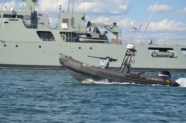 Embarcamos en el Kaluga DS de UTEK, el único USV armado evaluado por la ...