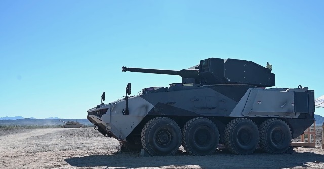 El U.S. Army ya prueba su cañón Bushmaster de 50 mm. en una nueva torre ...