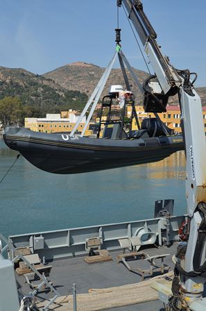 El Kaluga de UTEK, primer USV embarcado en un buque de la Armada ...