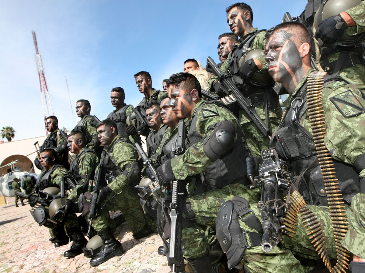 Ejercito Mexicano Fuerzas Especiales Logo Arriban Más Elementos De