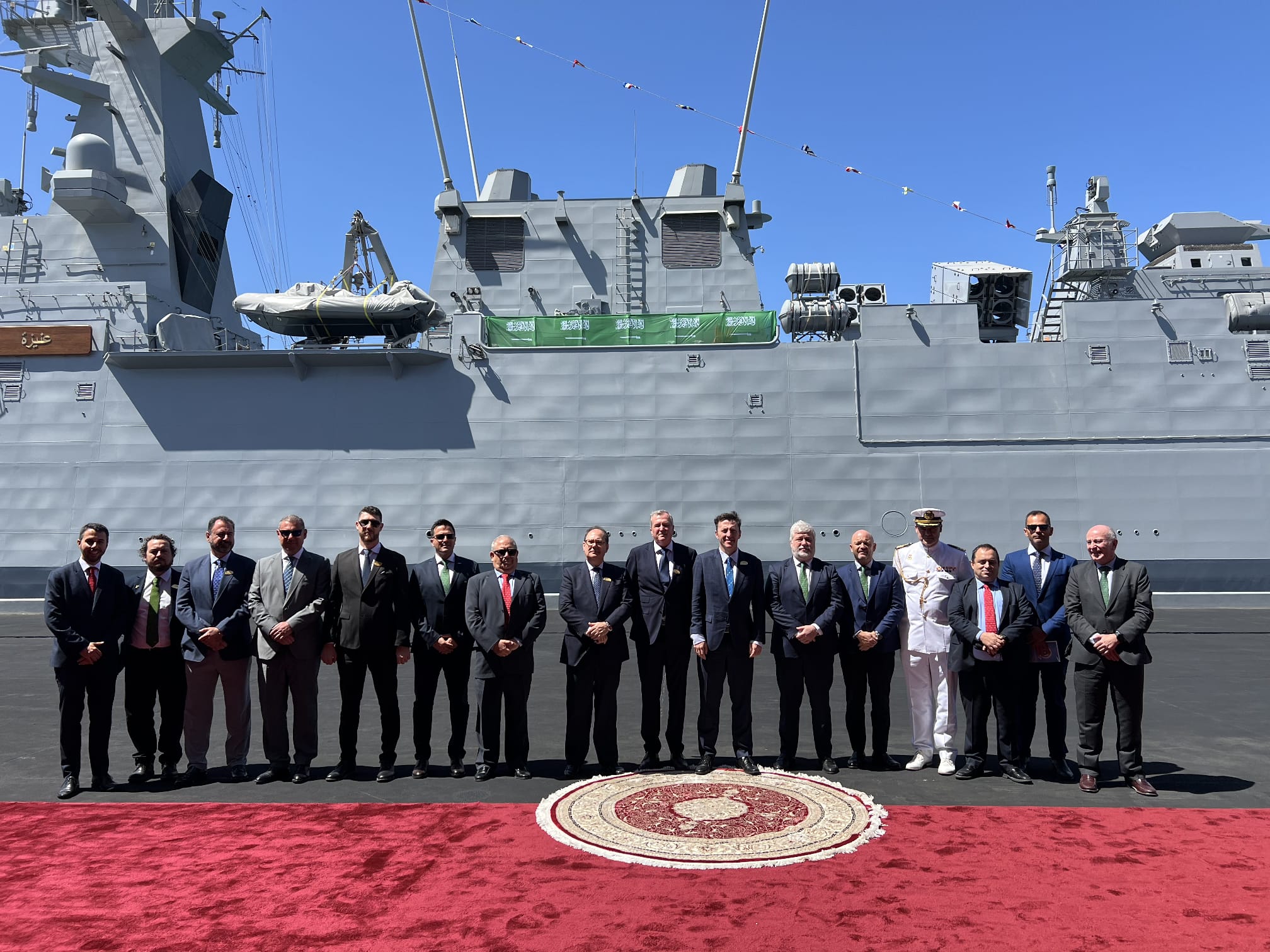 Navantia entrega Marina de Arabia Saudí quinta corbeta clase Avante ...