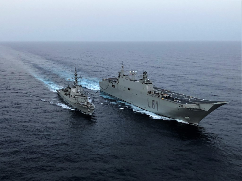 La sustitución de los propulsores defectuosos del LHD Juan Carlos I ...