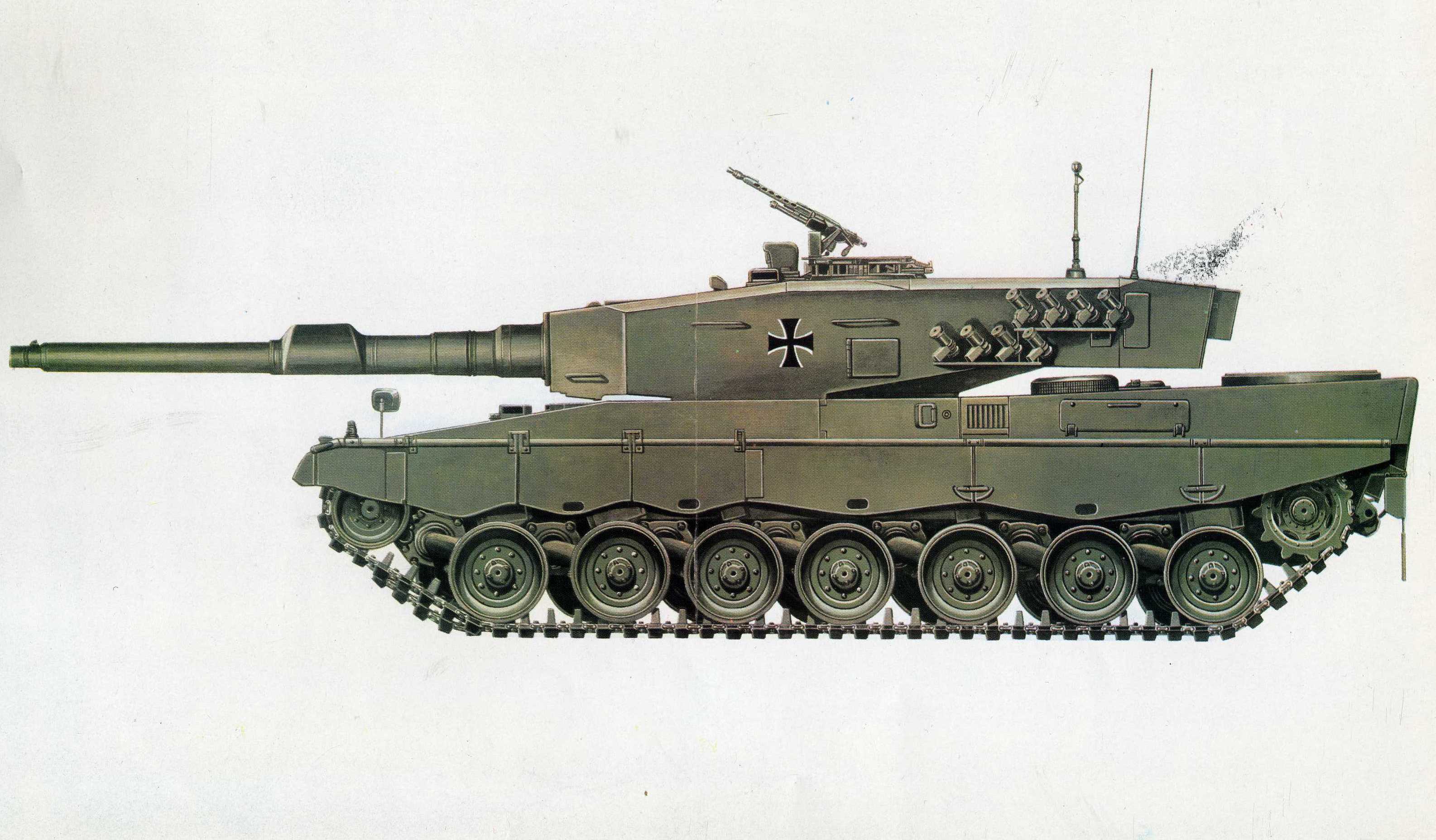 Carro de combate Leopard-2, RFA 1973 - Noticias Defensa Láminas históricas