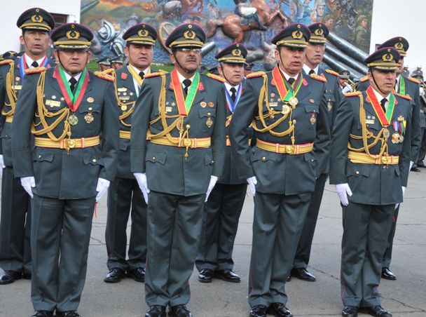 Ascensos en las Fuerzas Armadas de Bolivia - Noticias Defensa Bolivia